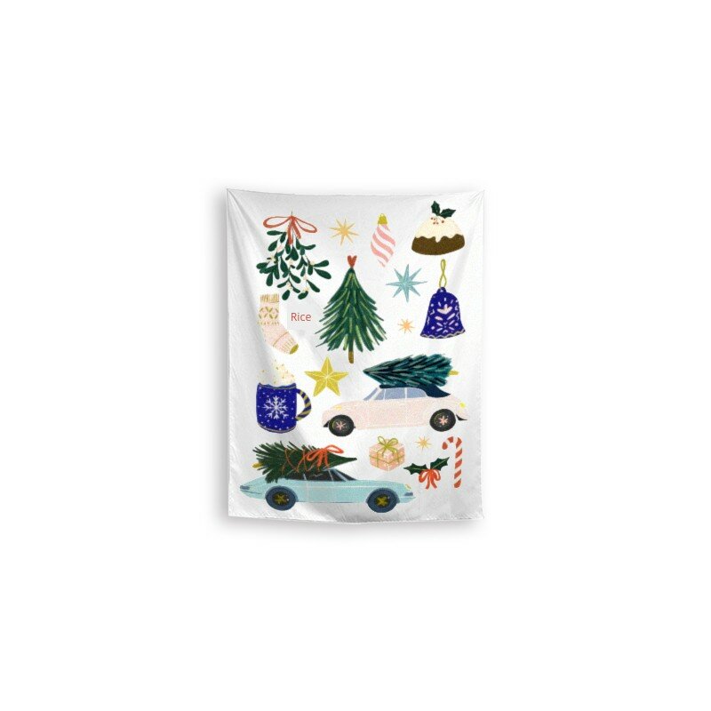 Декоративная ткань для фона в виде розового клетчатого банта и рождественского венка, подвесная ткань, реквизит для