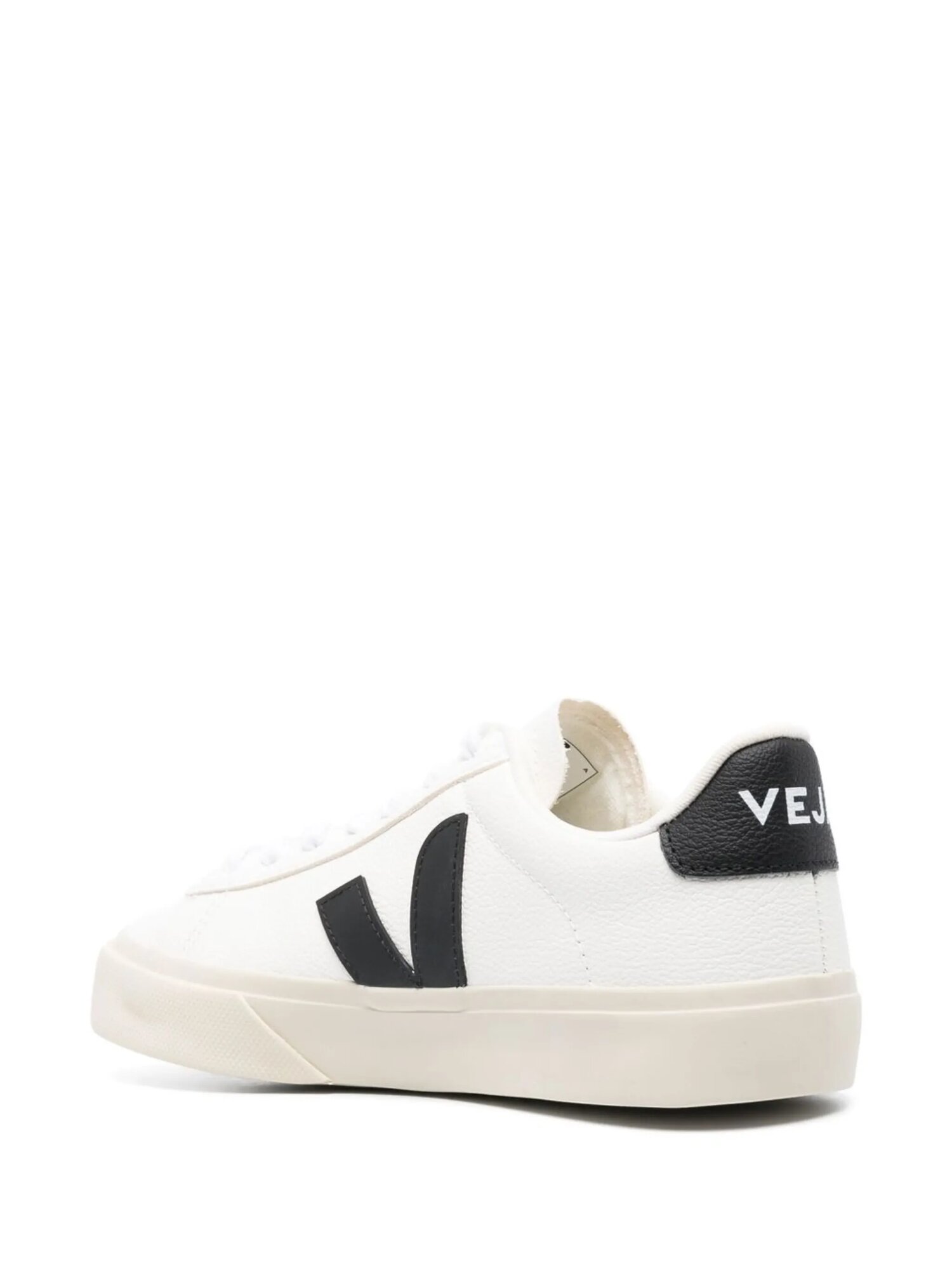 Кроссовки VEJA Low-top leather sneakers, размер 38, бежевый/белый — фото 1