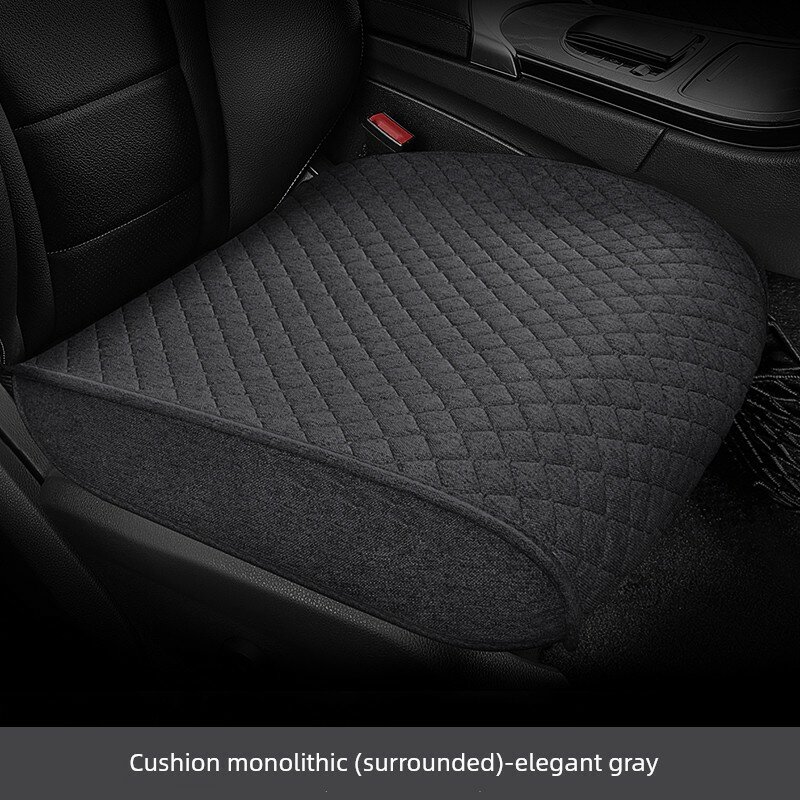 Универсальный чехол для автомобильных сидений Leapmotor C11, C10, T03, S01 из льна, всесезонный, комплект из трех