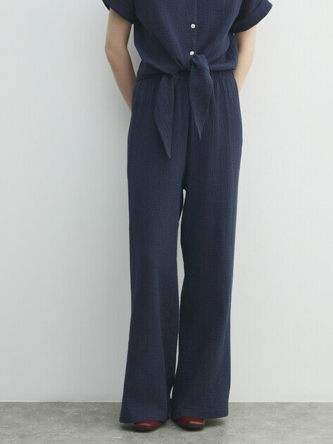 Брюки палаццо