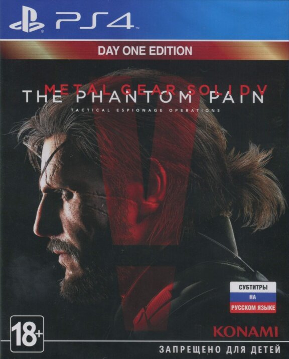 Metal Gear Solid V: The Phantom Pain [PS4, русские субтитры]