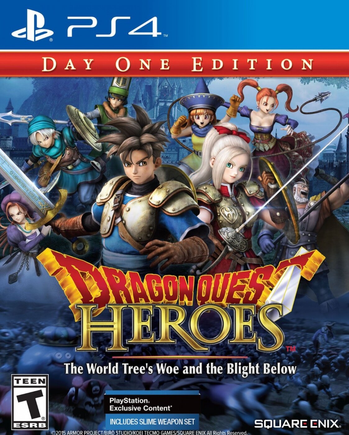 Dragon Quest Heroes: The World Tree's Woe and the Blight Below [PS4, английская версия]