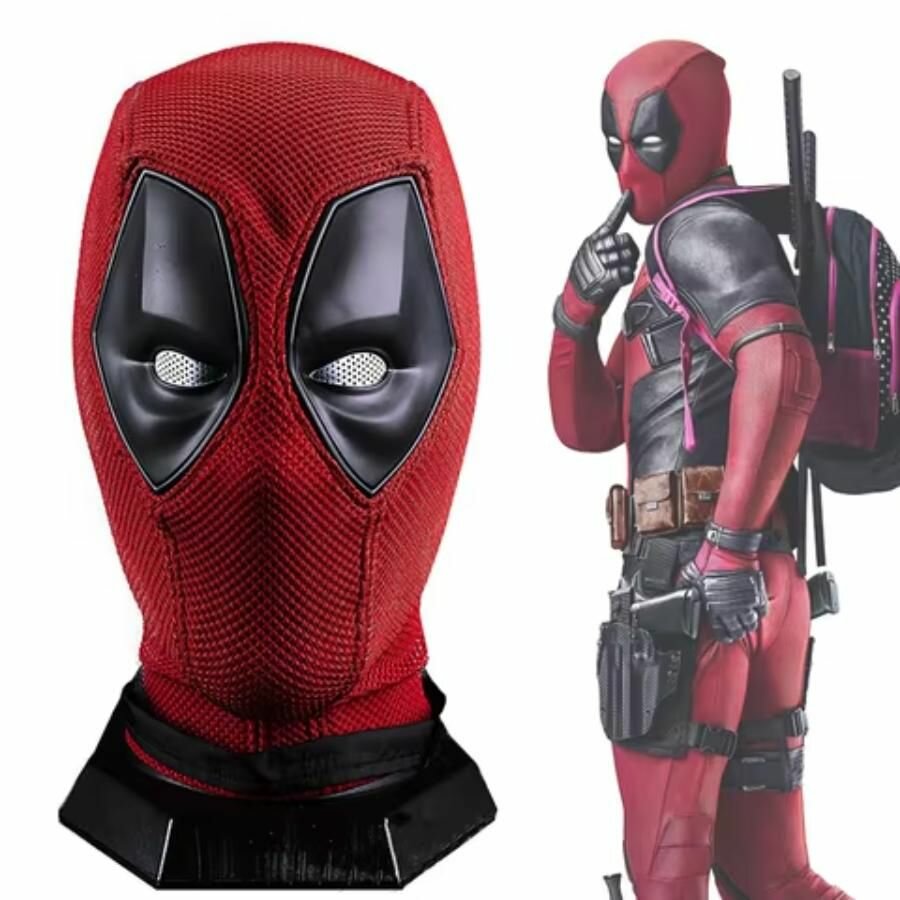 Маска Дэдпул Против Росомахи тканевая Deadpool vs Wolverine