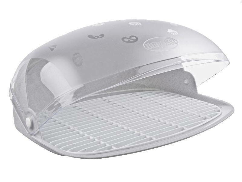 Хлебница "Berossi", белый мрамор