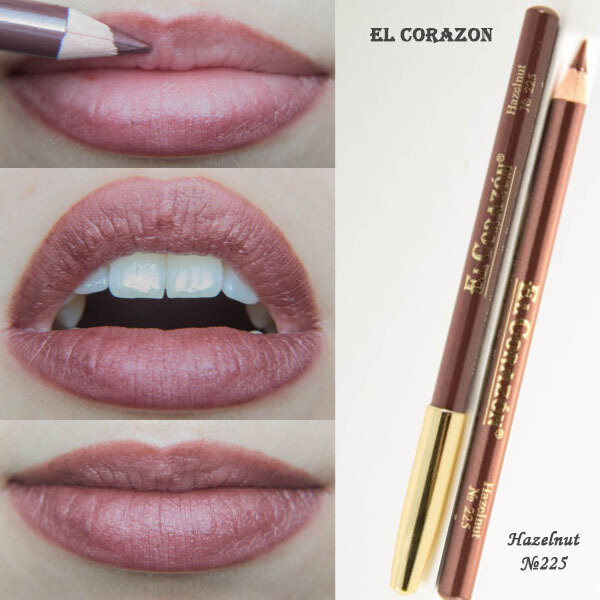 El Corazon Карандаш для губ №225 Hazelnut