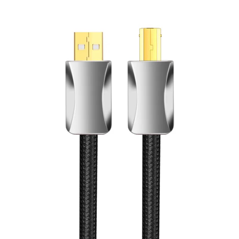 USB-кабель Hi-Fi 6N с посеребренным покрытием Type A - Type B 5м