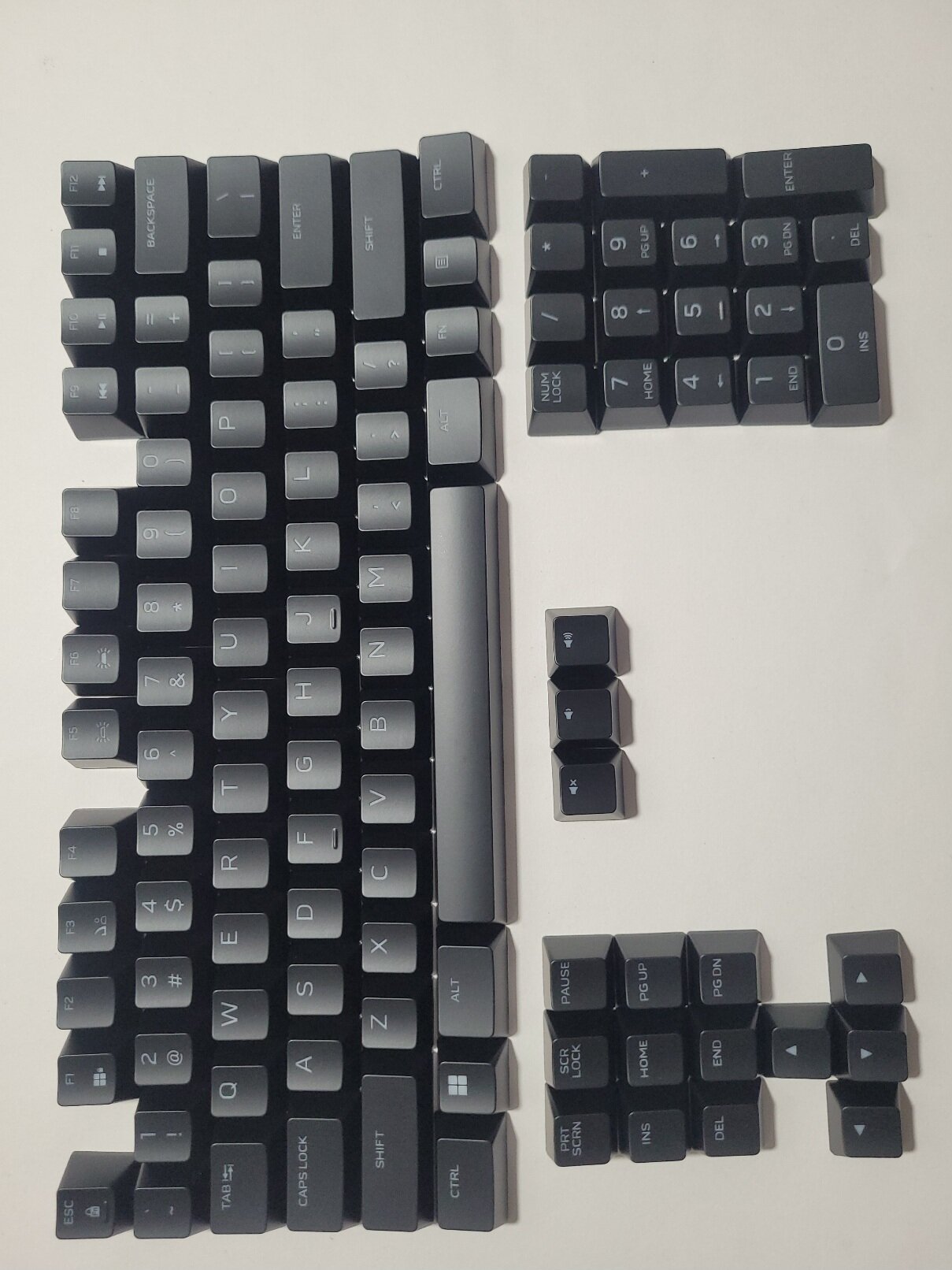 Механическая клавиатура Alienware aw410k, оригинальные колпачки для клавиш, полупрозрачный ABS одиночная клавиша со