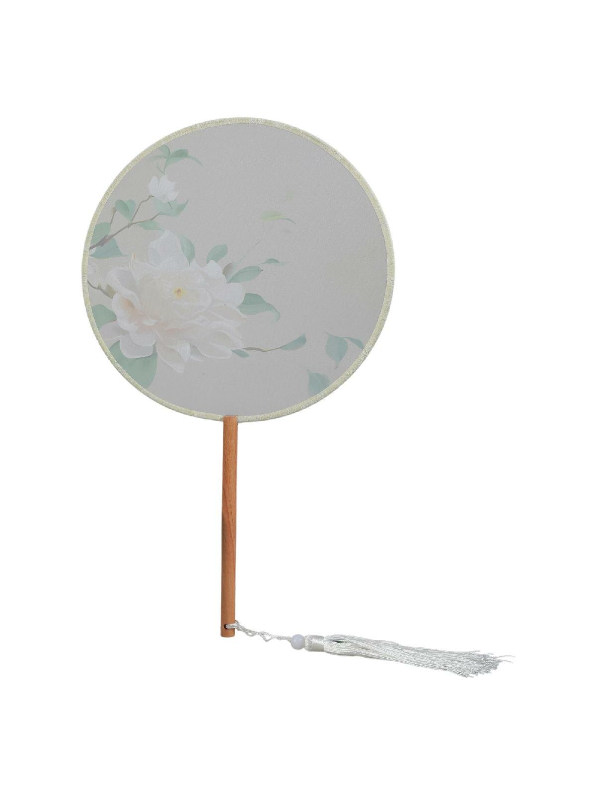 Ручной Китайский веер Старинный с подвеской Веер для росписи китайскими чернилами