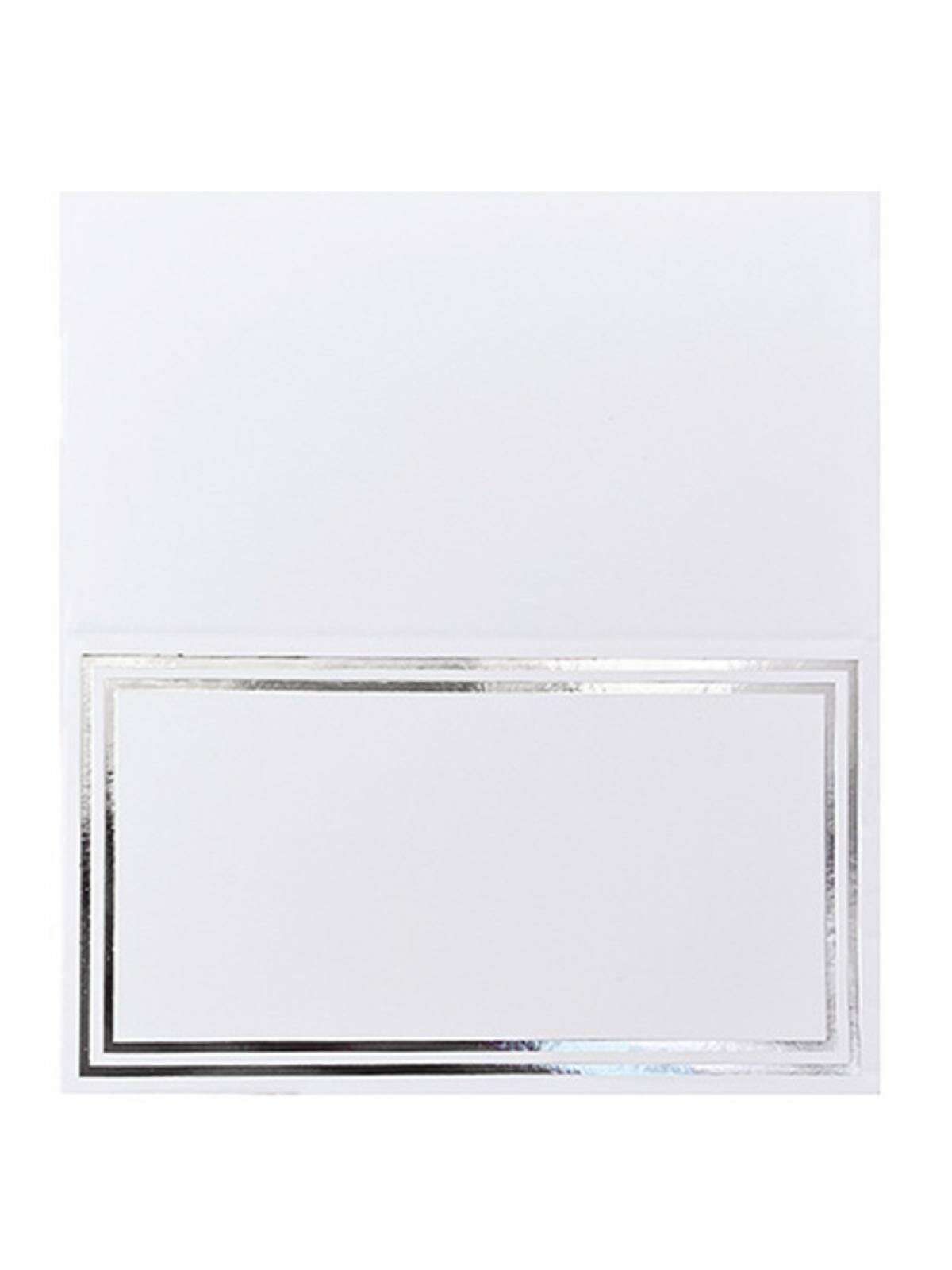 50шт Карточек с местами за столом для официального ужина Набор карточек с именами для приема гостей