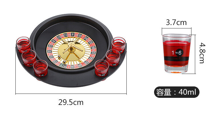 Русская рулетка, игра с выпивкой, колесо выпивки, аксессуары для вечеринок в баре и KTV, выпивка, игрушка для выпивки
