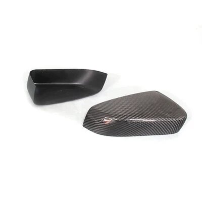 Накладки на зеркала Ford Mustang 2007-2012 г. в. маленький Mustang углеволокно клеевой тип