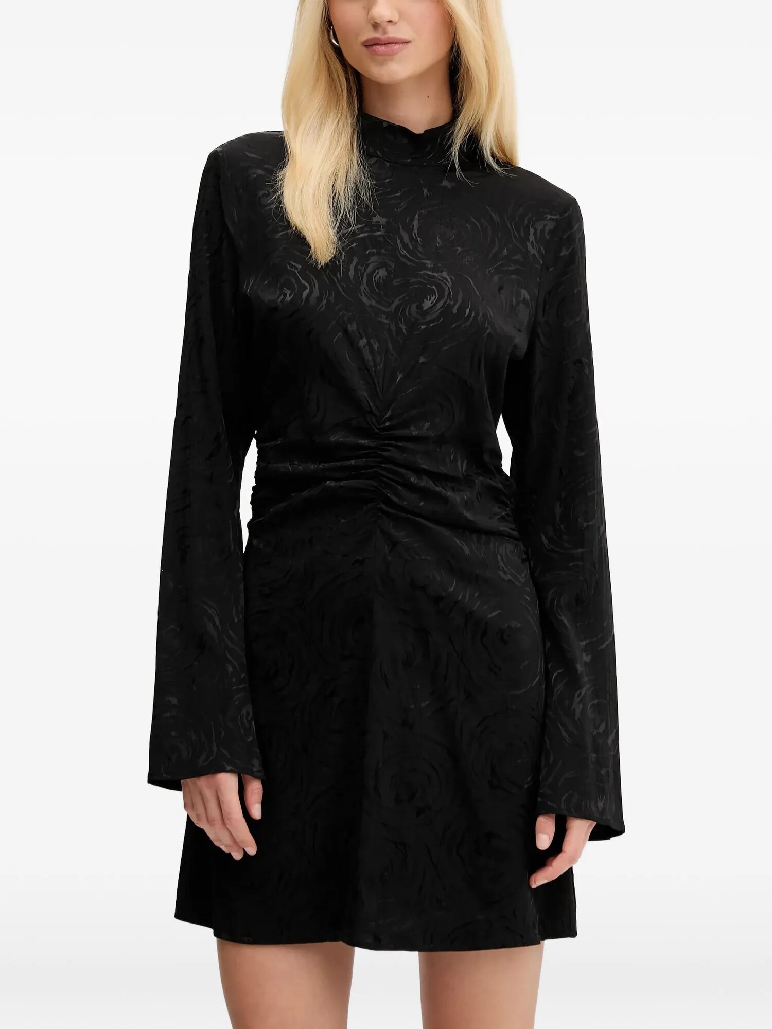 Платье Shirred-effect mini dress