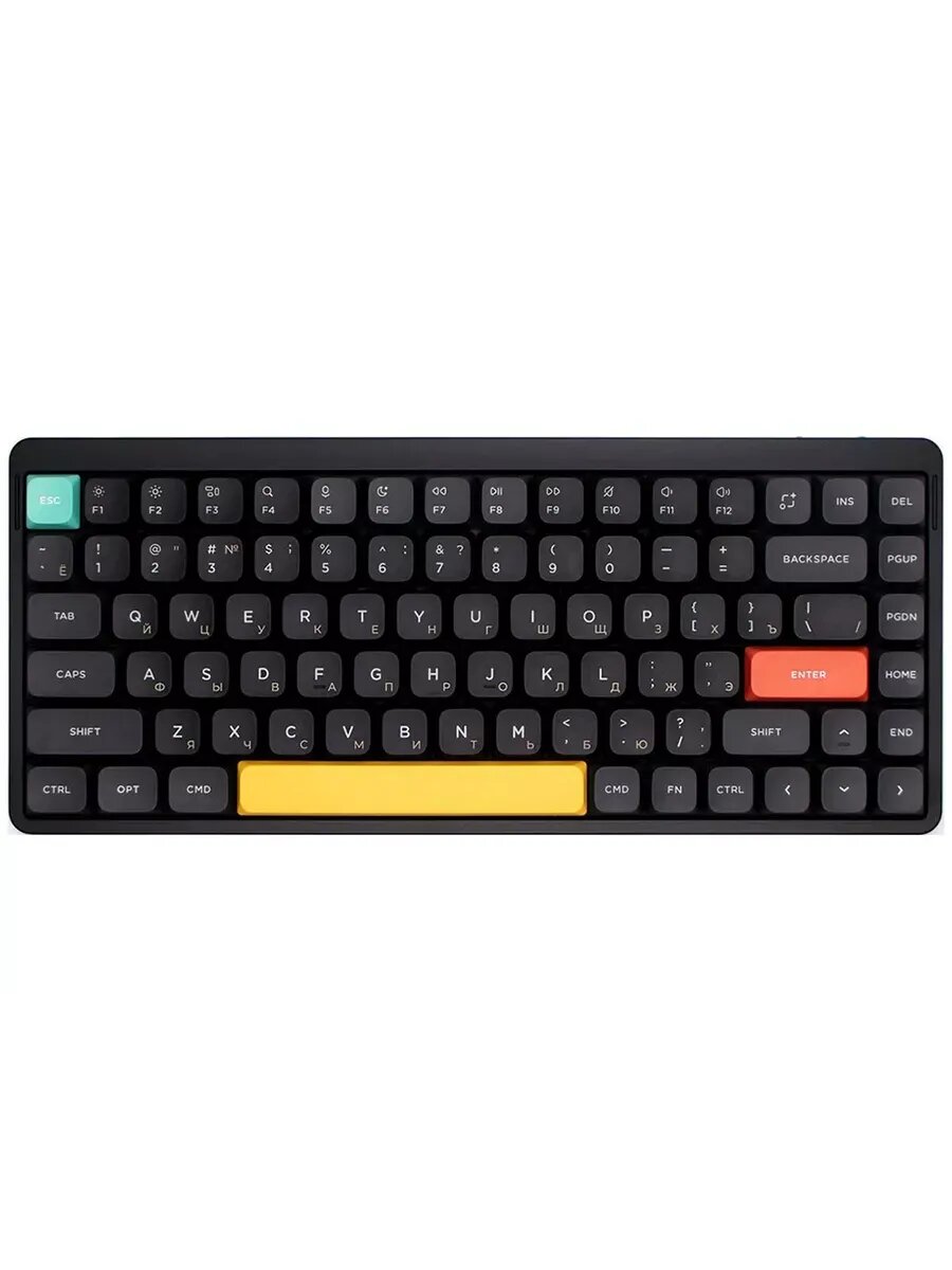 Клавиатура QMK, AIR75v2, Basalt Black, RGB Hot Swap