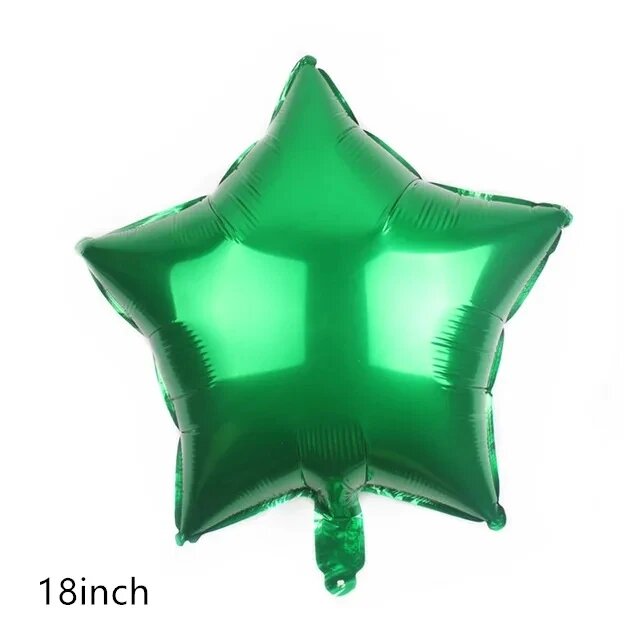 Фольгированные шары с лягушками HEROCROSS Изумрудный, 1pc