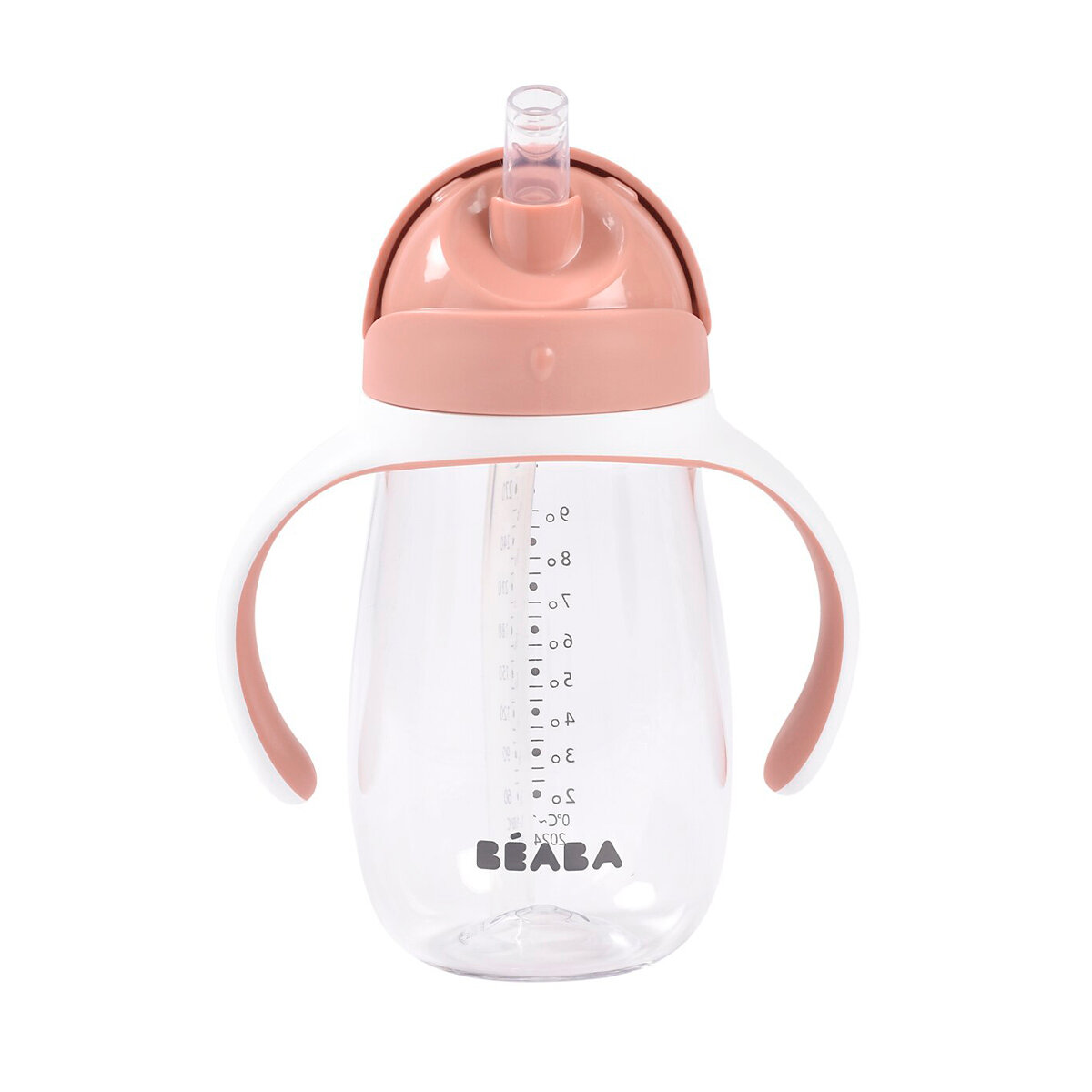 Поильник Beaba STRAW CUP 300мл ML OLD PINK 913480