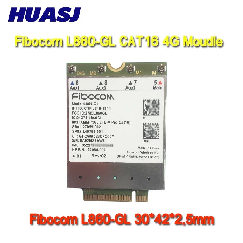 Fibocom L860-GL 4G Модуль для ноутбука HP