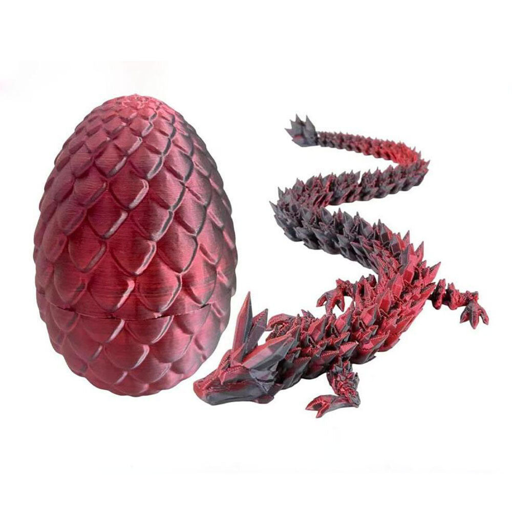 Производитель оптом 3D-печатная арт-аквариум, креативное украшение для ночного рынка, 3D-печатный дракон, фигурка 3D-печатного дракона