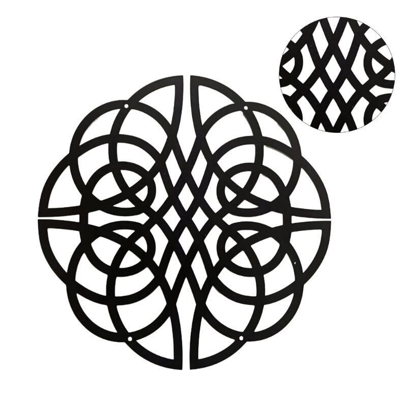 Металлическое настенное украшение с кельтским узлом A93/210