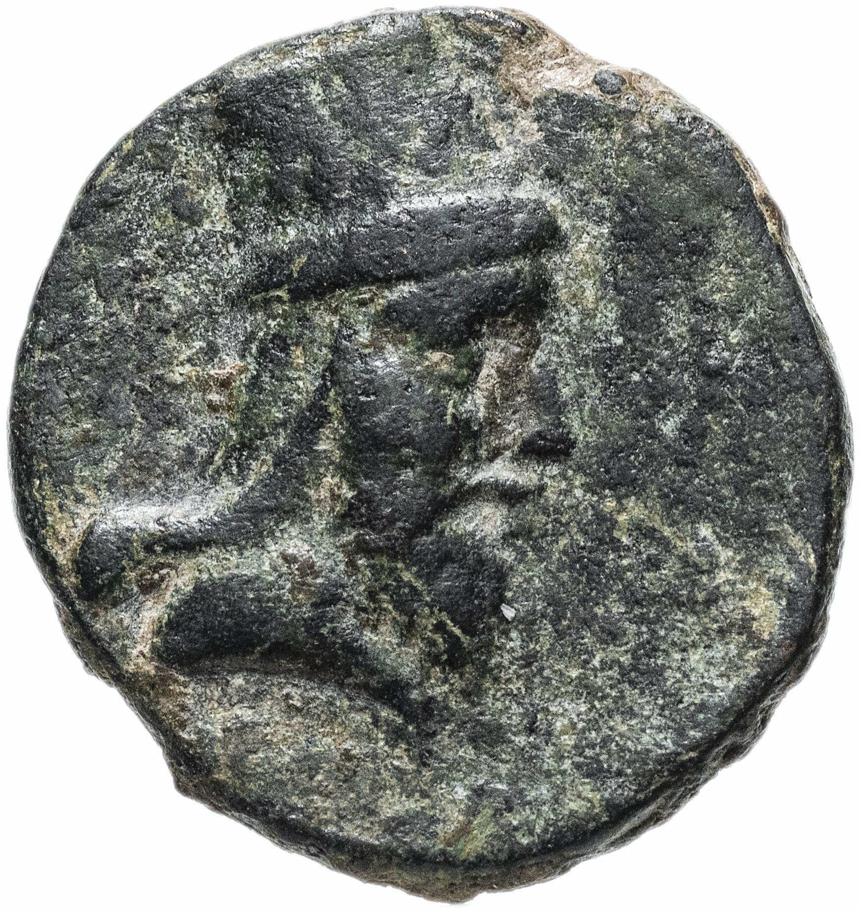 Великая Армения, Тигран V, 6-12 годы, Тетрахалка , Бронза, в сохранности VF