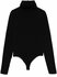 Футболка Wolford Colorado String, размер L, черный