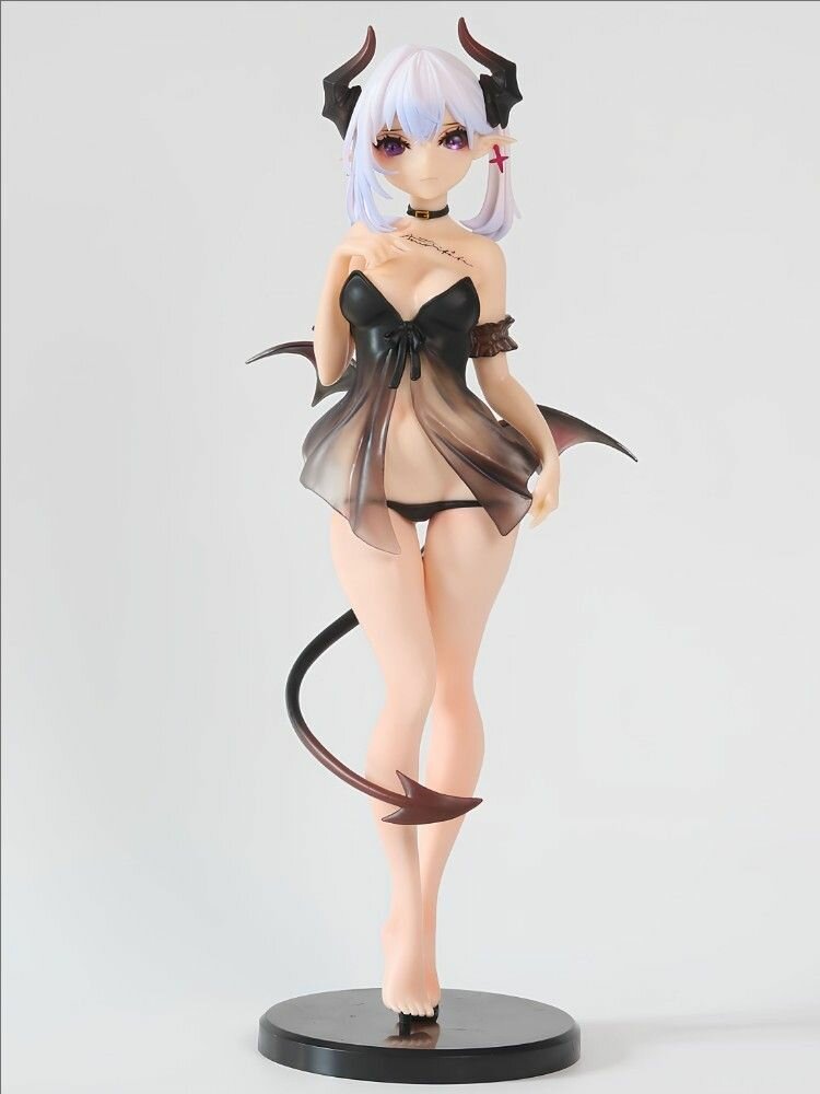 Персонаж аниме, сделанный вручную