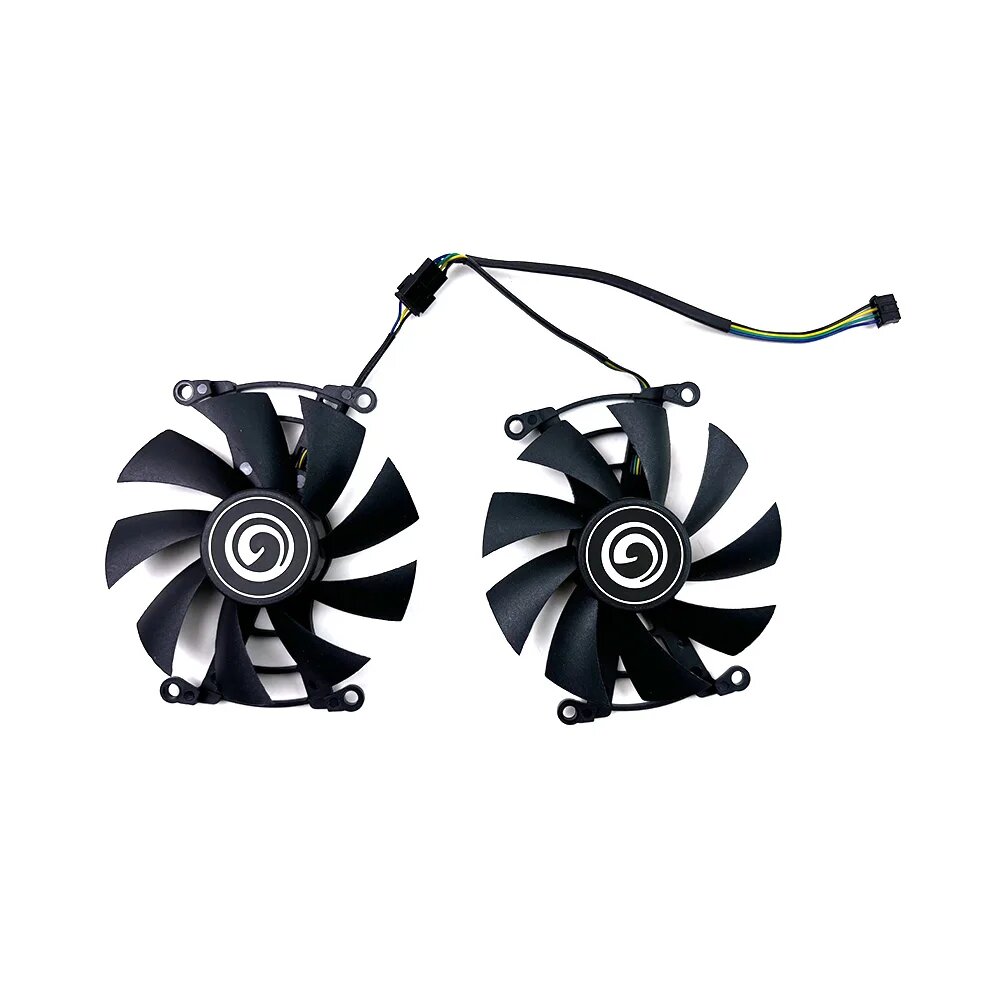 Новый охлаждающий вентилятор 4PIN 85MM 2FAN 0.45A CMP 50HX GPU вентилятор для GALAXY JIESHUO CMP 50HX BULK Вентиляторы видеокарты