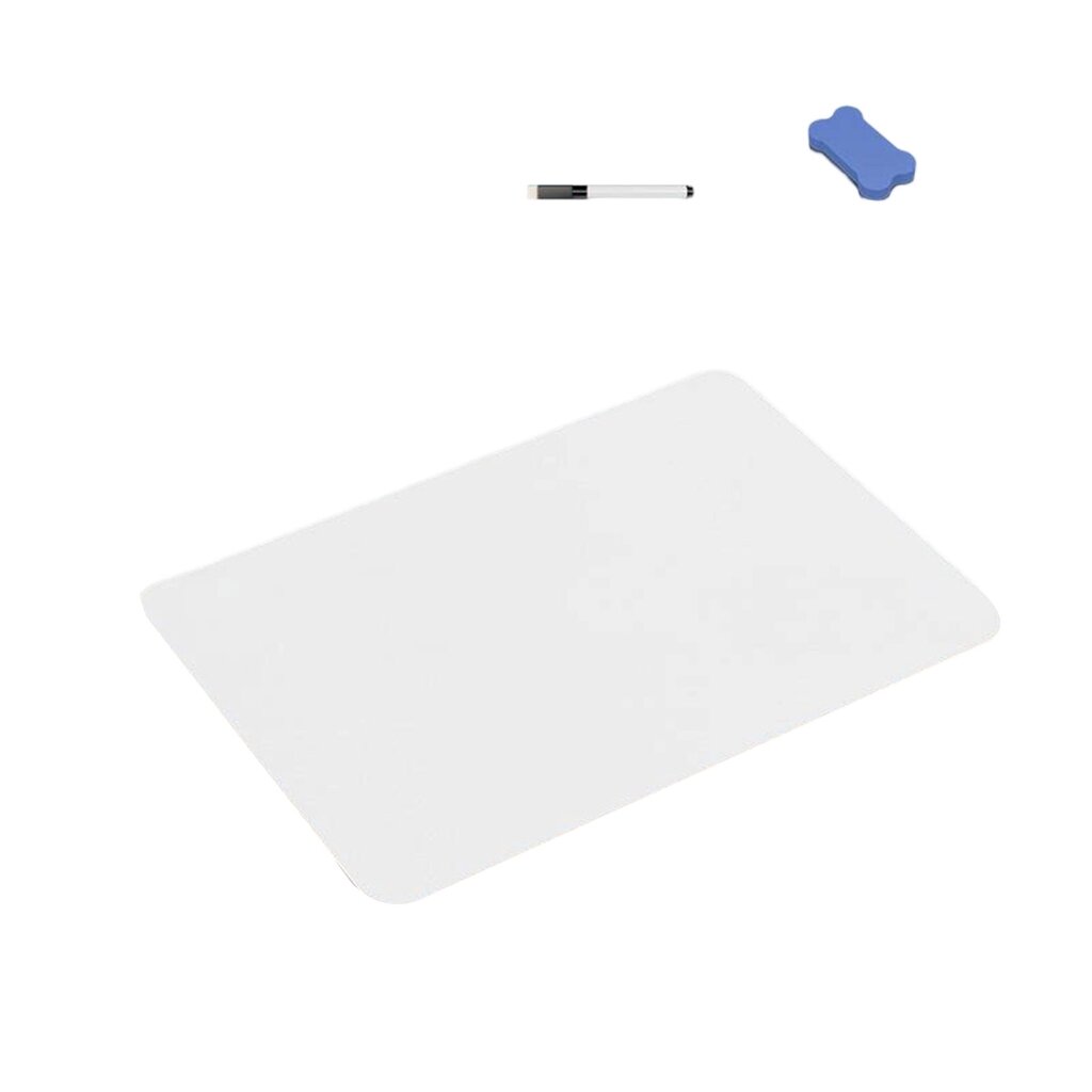 1/3/6 Шт Маленькая Доска с Ластиком Доска для Сообщений Двусторонняя Доска Для Обучения Учителей Школьные Принадлежности