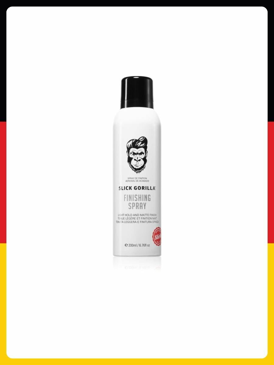 Спрей для укладки волос Slick Gorilla Finishing Spray lightly setting hairspray, 200 мл