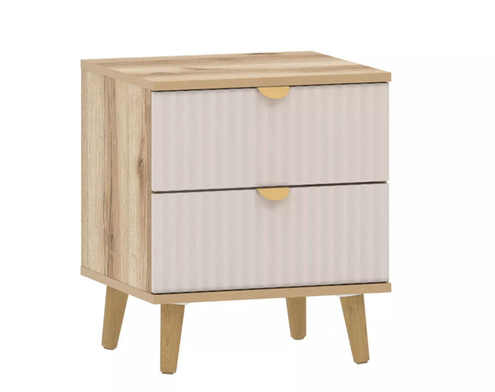 Тумба прикроватная Дакота НМ 040.19, Сантьяго/Дуб Делано