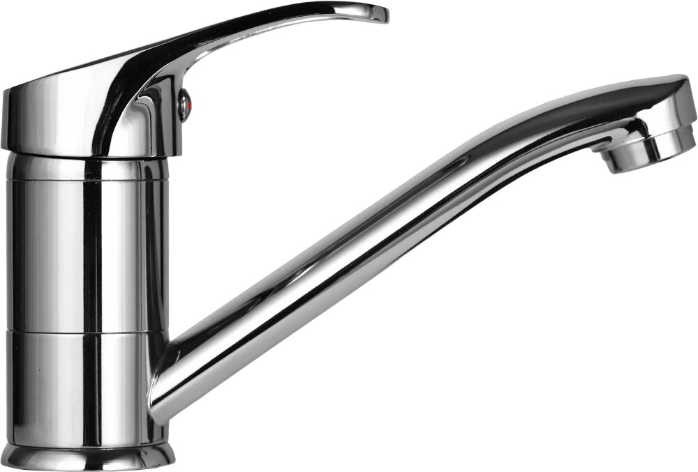 Смеситель для раковины Wisent W45215-1 с поворотным изливом, хром, китайский