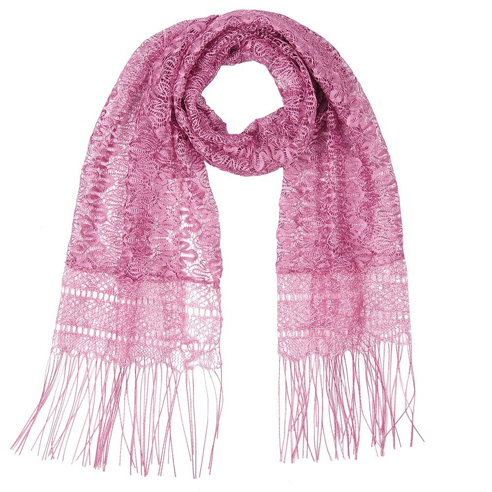 Платок-капюшон Ажурный шарфик для девочек и женщин