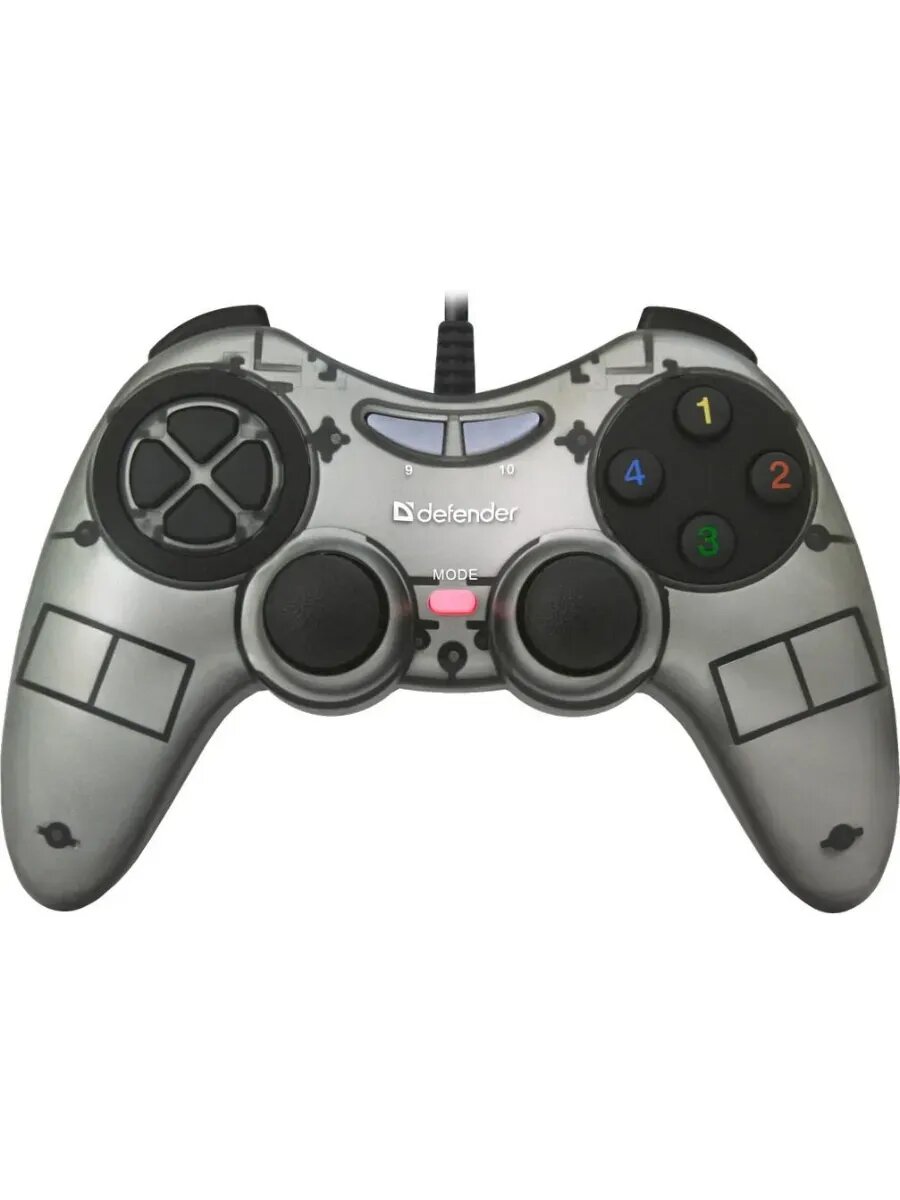 Геймпад проводной Zoom USB Xinput, 10 кнопок, 2 стика