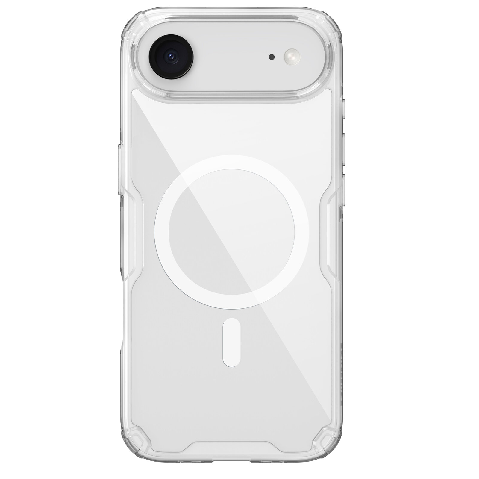 Прозрачный чехол от Nillkin с поддержкой MagSafe для iPhone Air, серия Nature TPU Pro Magnetic Case