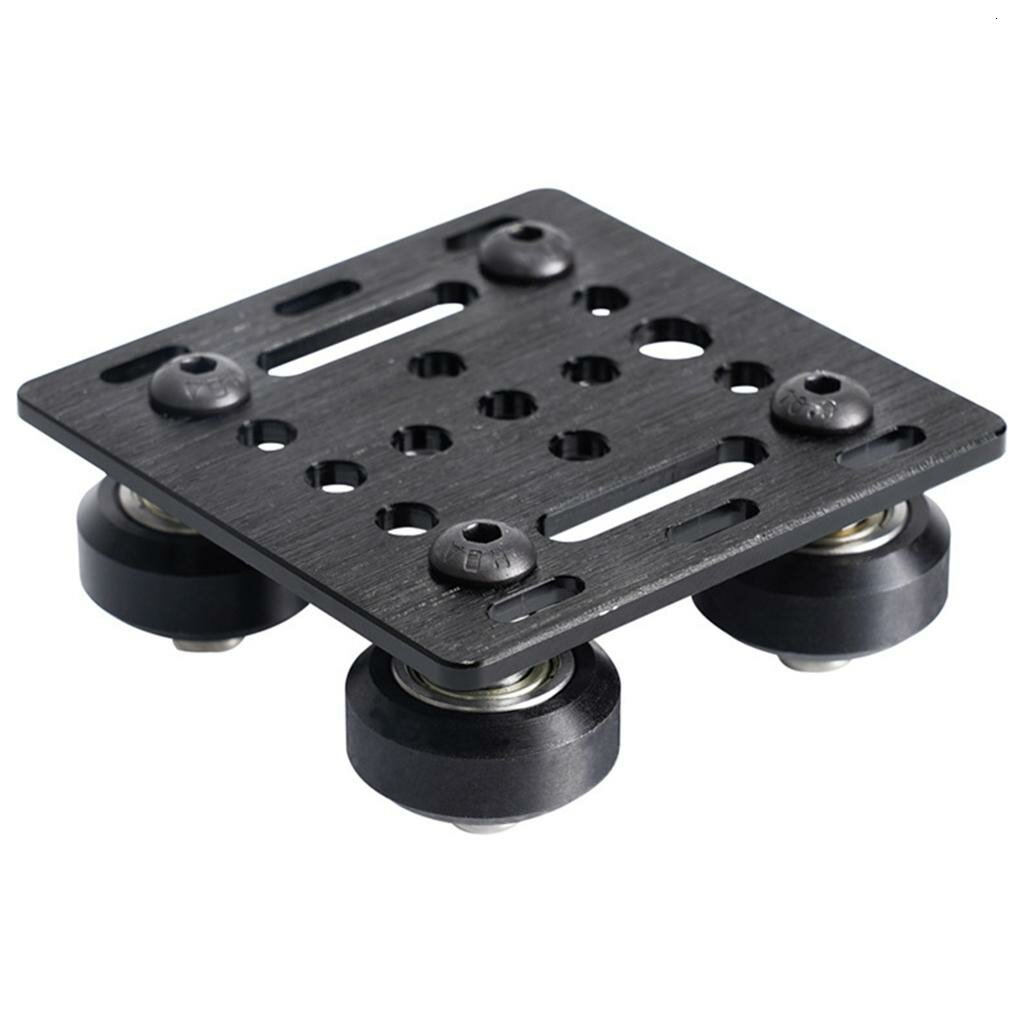 V-образная колесная направляющая система для алюминиевых профилей 2020V, BK