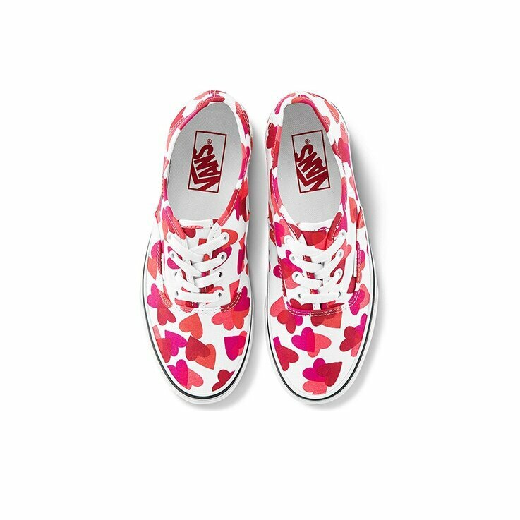 Кроссовки VANS Authentic, размер EU 37 стопа (23.5CM), red — фото 1