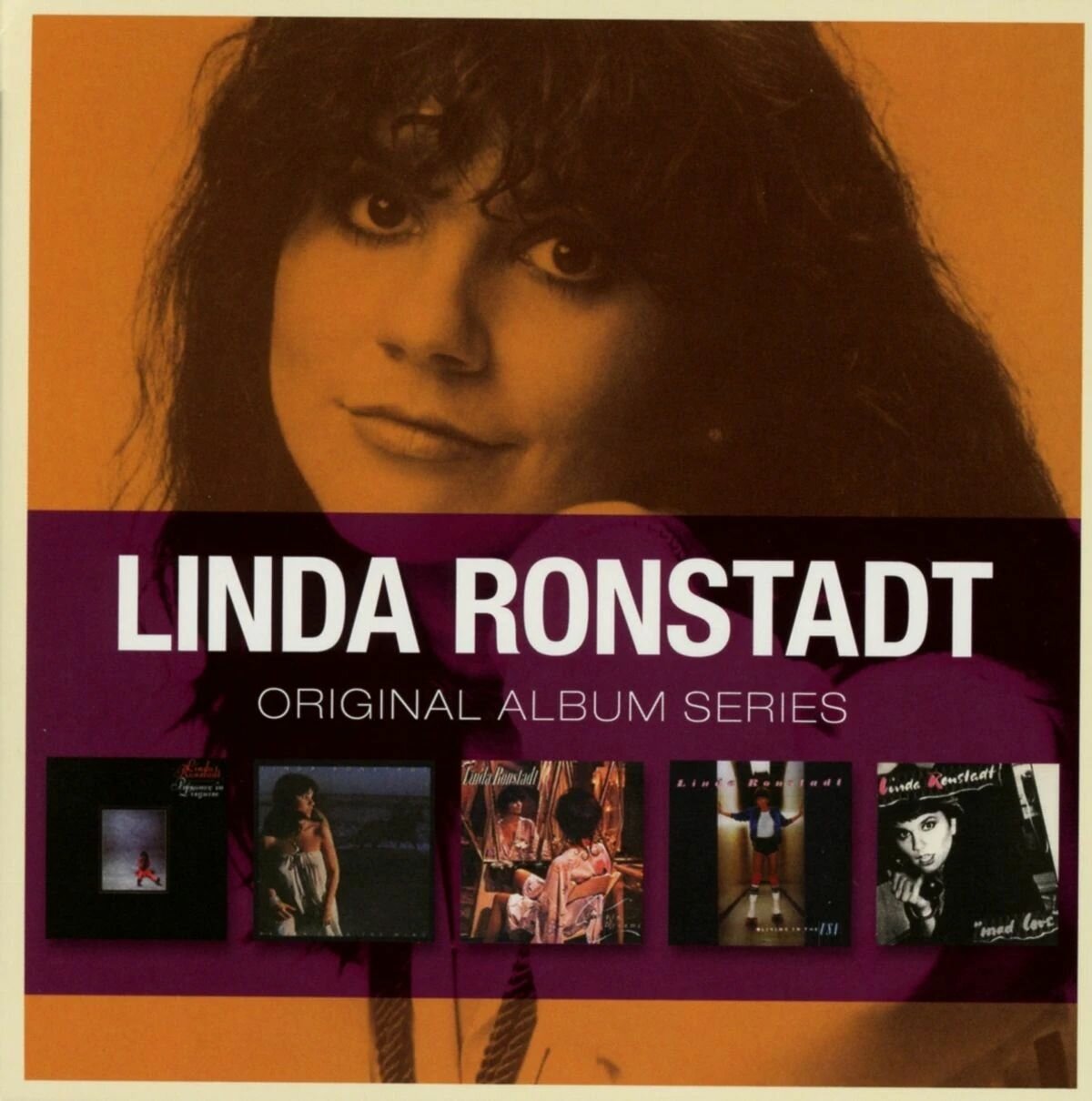 Linda Ronstadt - Original Album Series (5CD) 2013, Warner, Papersleeves In Case, Фирменный Аудио диск