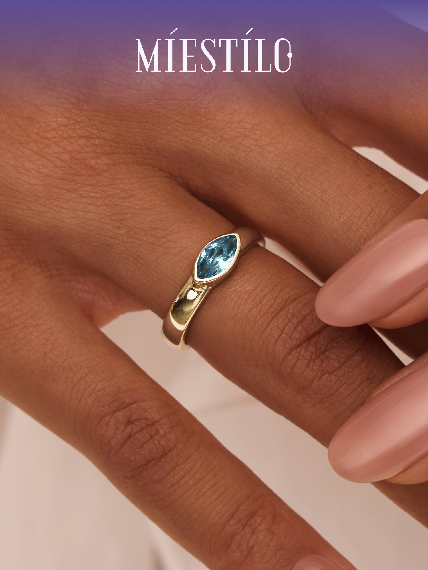 Кольцо тонкое, серебро, 925 проба, золочение, шпинель