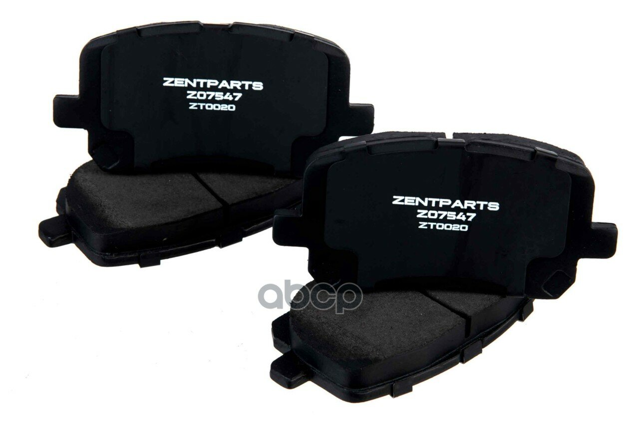 Колодки дисковые передние! Toyota Avensis Verso 2.0VVT-i/2.0D4-D 01> ZENTPARTS арт. Z07547