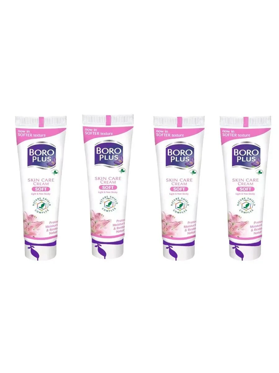 Боро плюс крем для ухода за кожей софт 50 мл - 4 шт