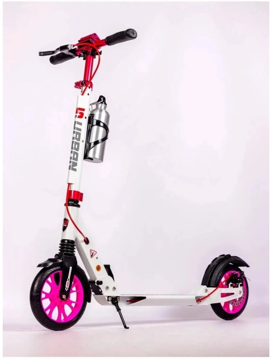 Городской самокат Urban Scooter, алюминиевый, литые колеса, до 100кг