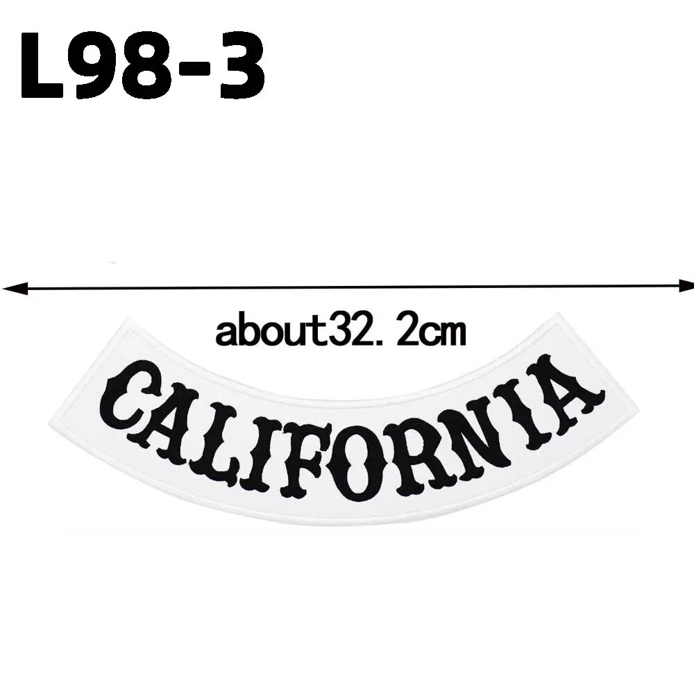 Нашивка Sons of Anarchy L98-3 iron on