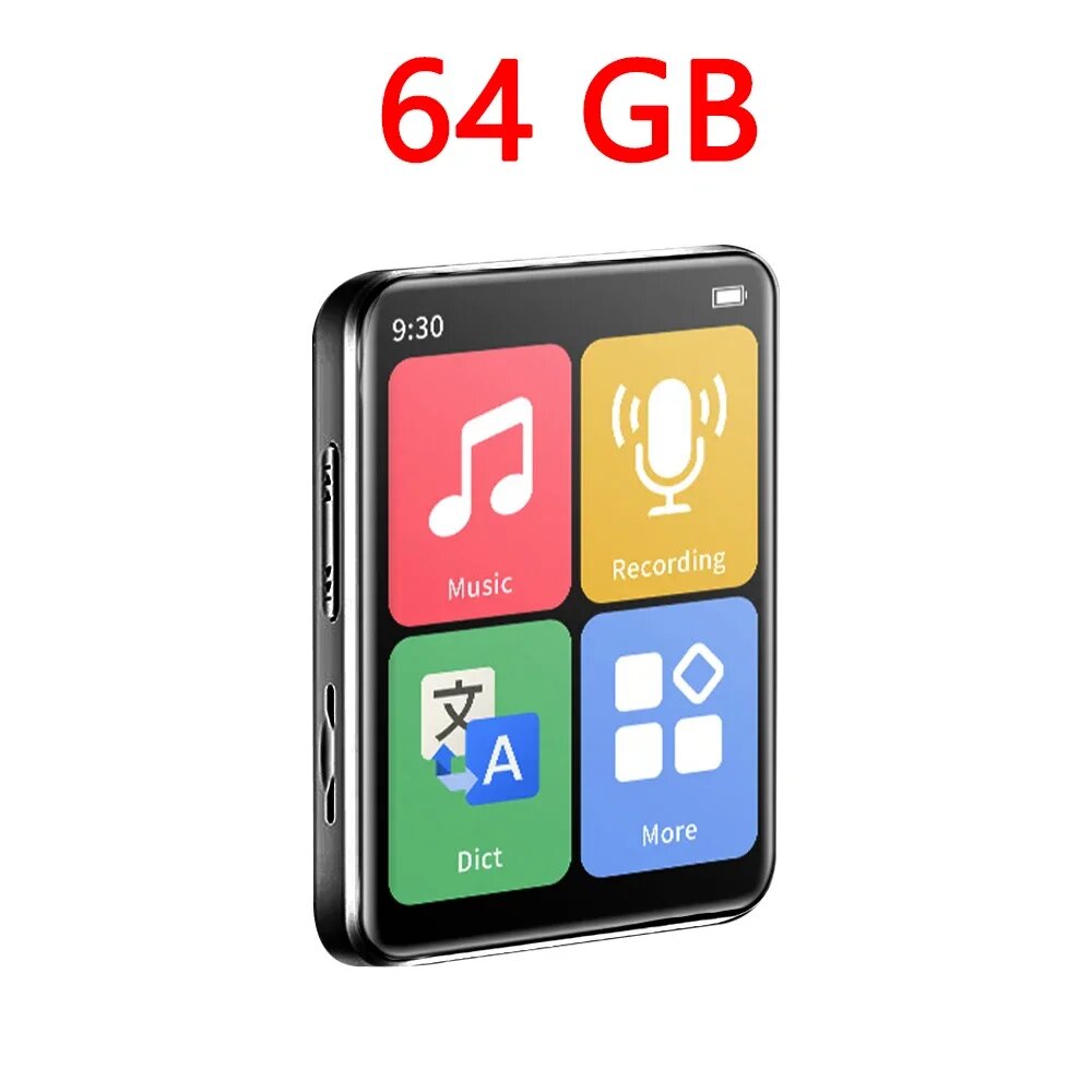 MP3-плеер Bluetooth 5.0 Sony Black-64GB