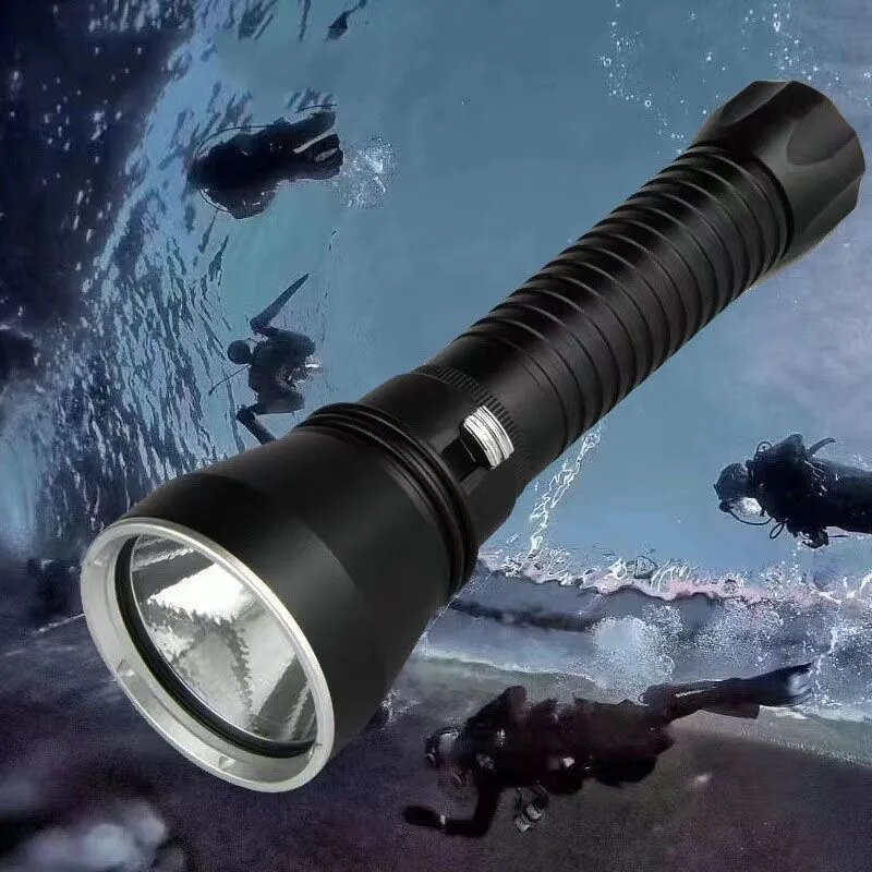 Подводный фонарь SCUBA BROTHERS D170 XHP70.2 LED, 4290 lm, для охоты и дайвинга, из авиационного алюминия, магнитный переключатель — фото 1