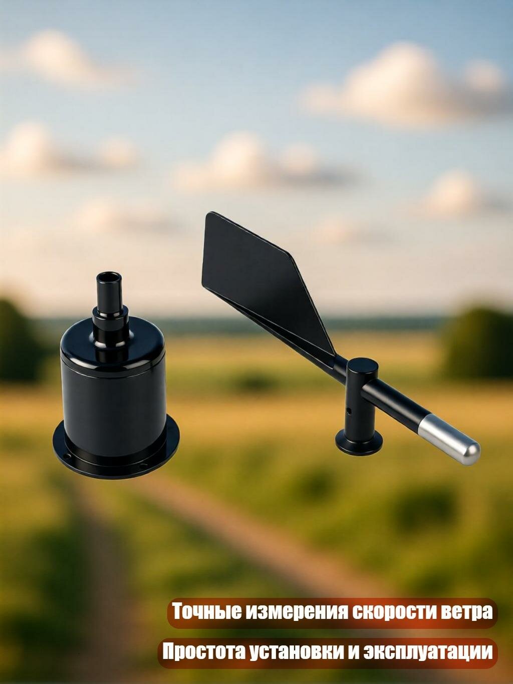Анемометр с измерением направления ветра