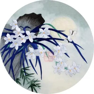 Набор для вышивки Vestone, шелк, Сучжоу классическая вышивка 07096