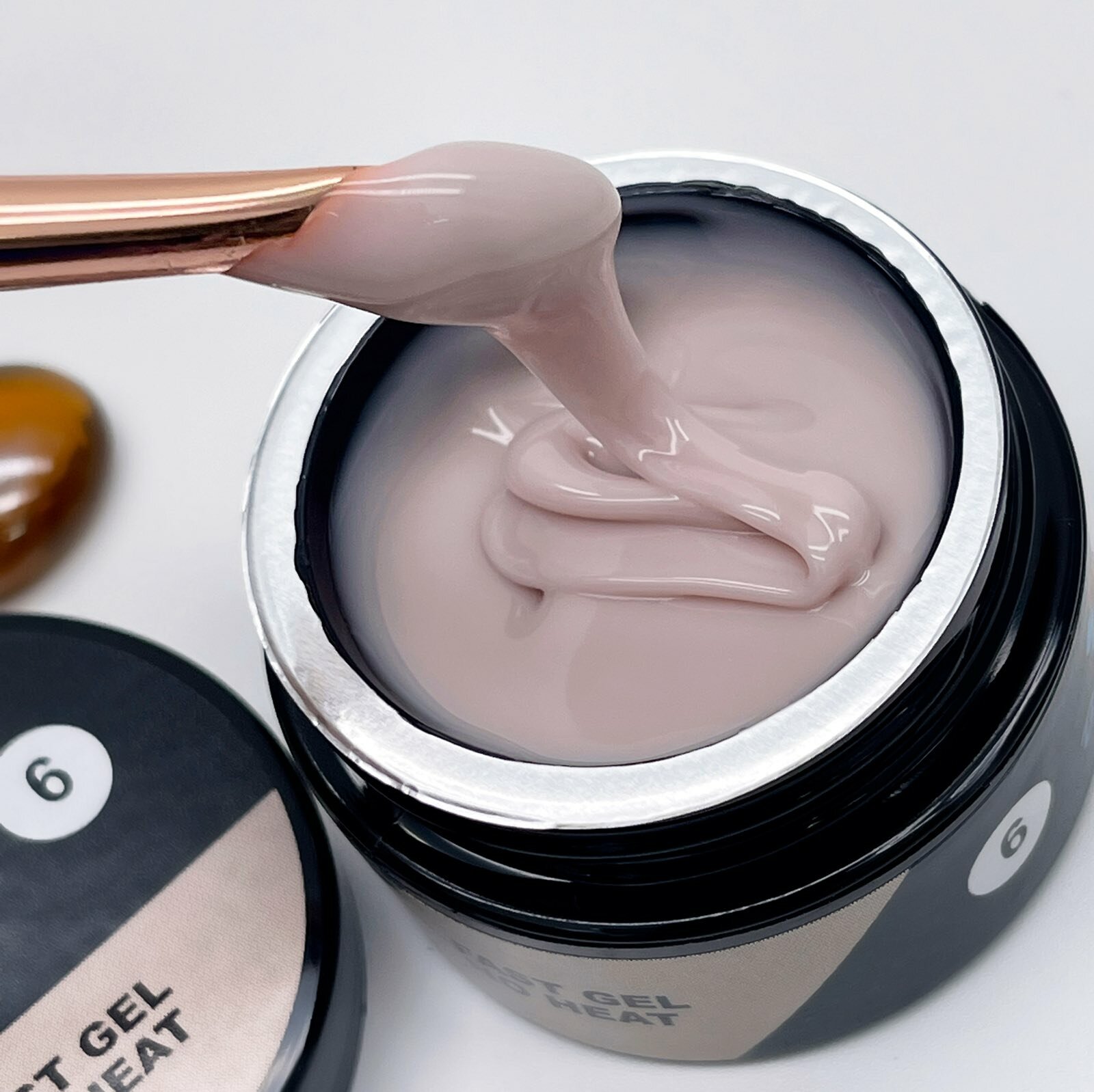 Гель для наращивания Fast Gel № 6 низкотемпературный 15 мл Bloom