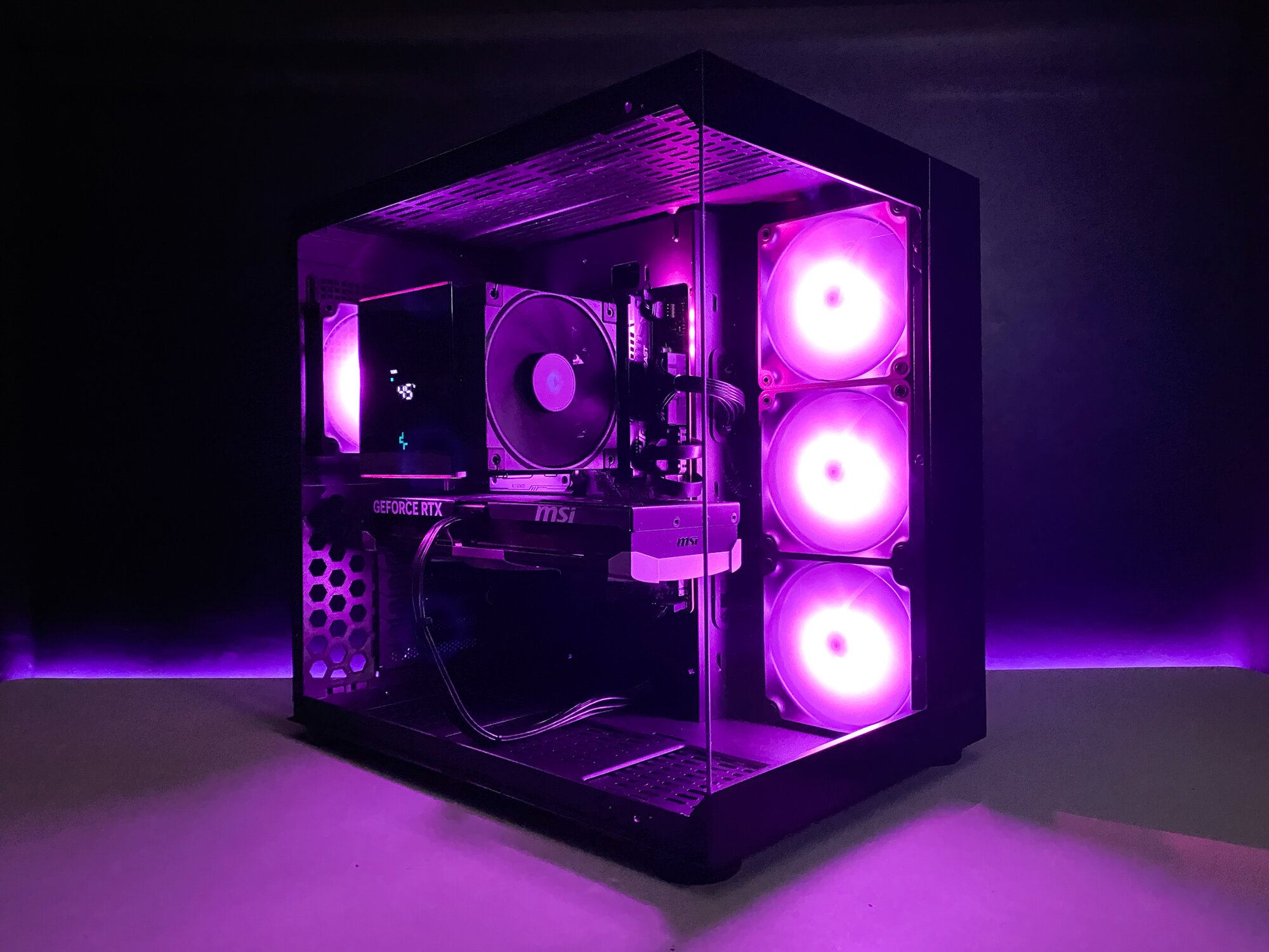 Игровой Компьютер AMD Ryzen 7 8700F 8/16*4.10-5.00GHz/RTX5070-12Gb/32Gb/SSD1Tb/750W