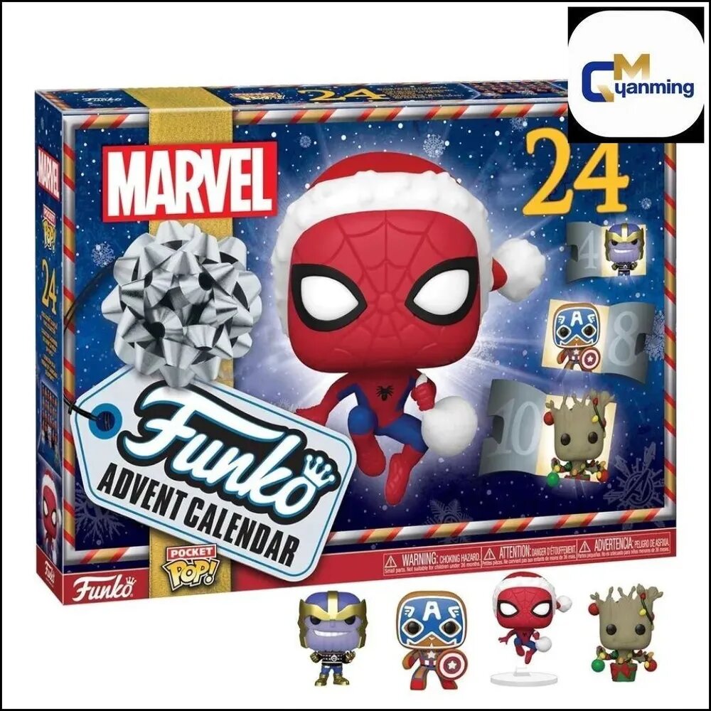 Эксклюзивный адвенткалендарь Человекпаук Funko POP