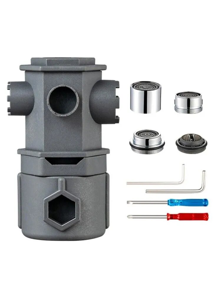 Набор ключей и насадок на кран 16 в 1