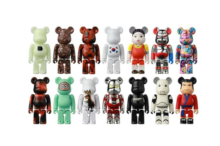 Коллекционные фигурки BE@RBRICK, 2 шт.